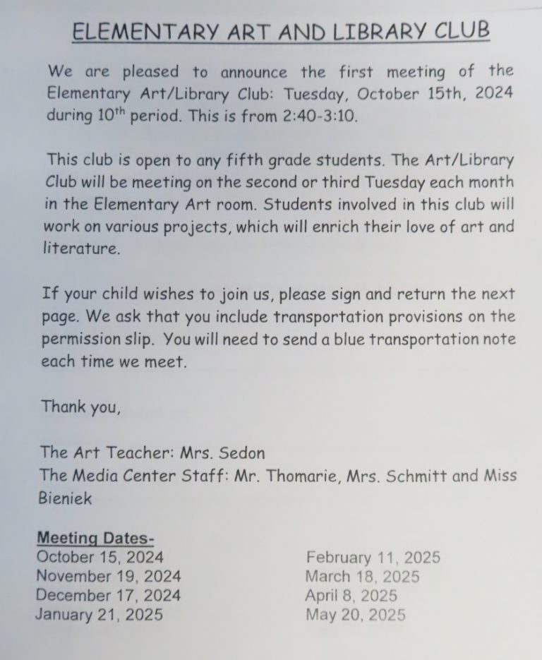 Clubs & Activities - Northville Central School District